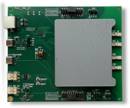 ISO 15118 V2G, PnC, BTP, DIN 70121, SAE J2847/2, J1772 Evaluation Board | CODICO.com