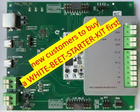 ISO 15118 V2G, PnC, BTP, DIN 70121, SAE J2847/2, J1772 Evaluation Board ...