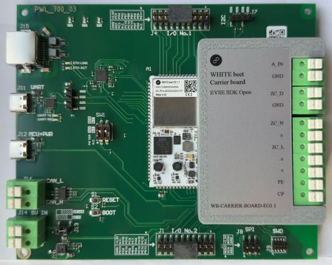 ISO 15118 V2G, PnC, BTP, DIN 70121, SAE J2847/2, J1772 Evaluation Board | CODICO.com
