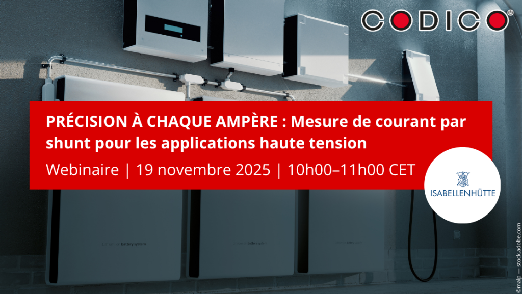 WEBINAIRE | PRÉCISION À CHAQUE AMPÈRE: Mesure de courant par shunt pour les applications haute ...
