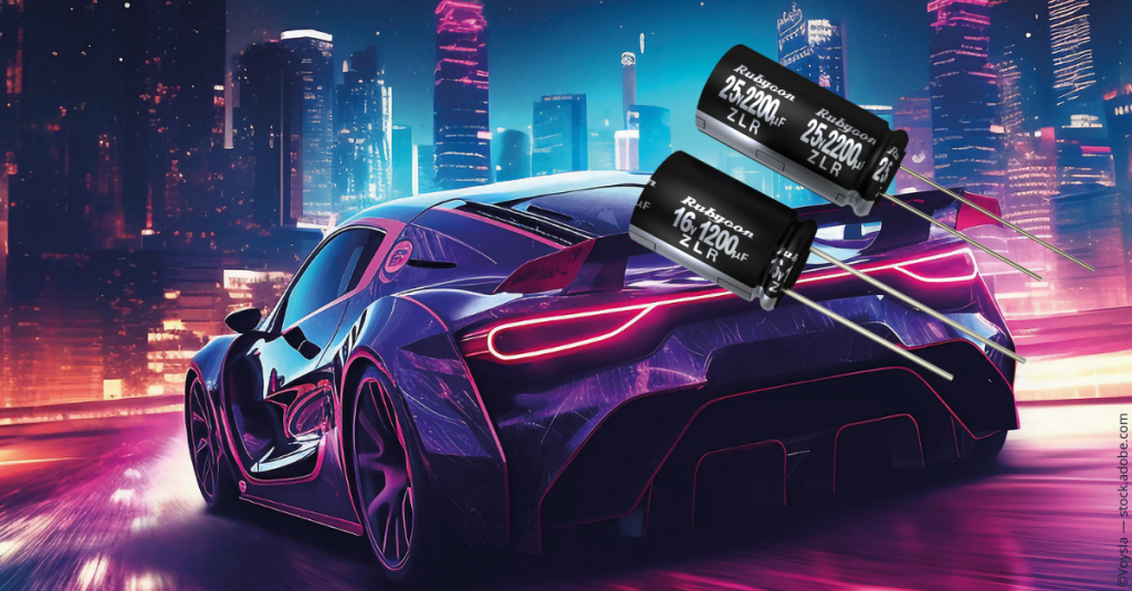 RUBYCON: New ZLR Series Featuring Extremely Low ESR Values | CODICO.com