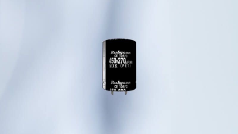 RUBYCONs kleinster 600V Snap-in Kondensator | CODICO.com