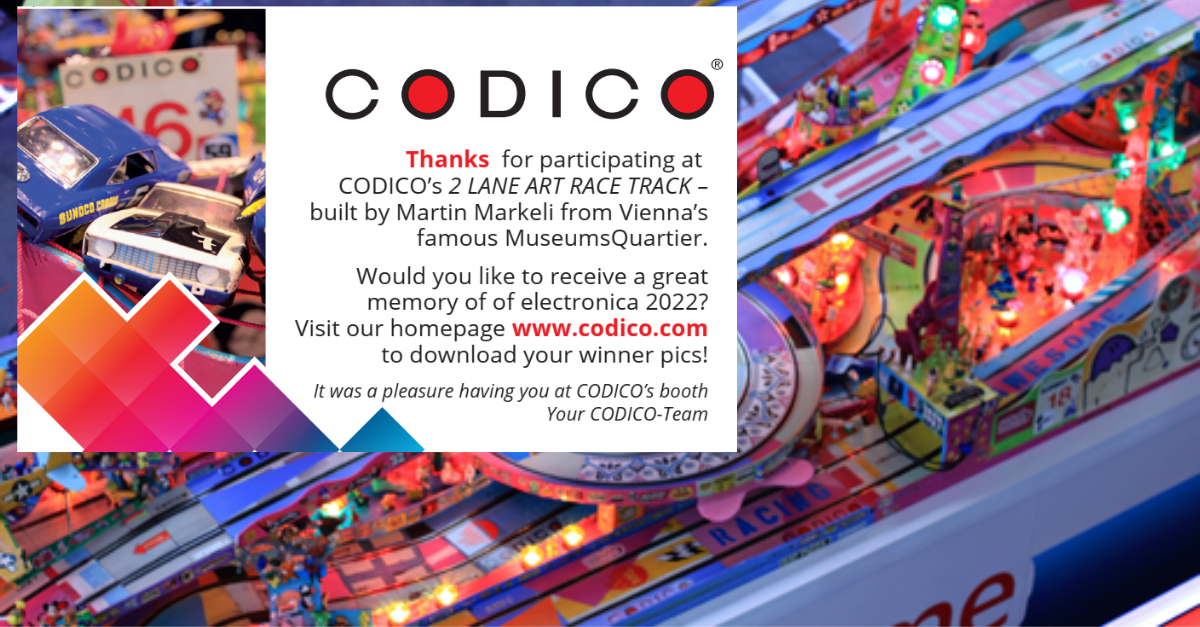 Impressions from electronica 2022 | CODICO.com