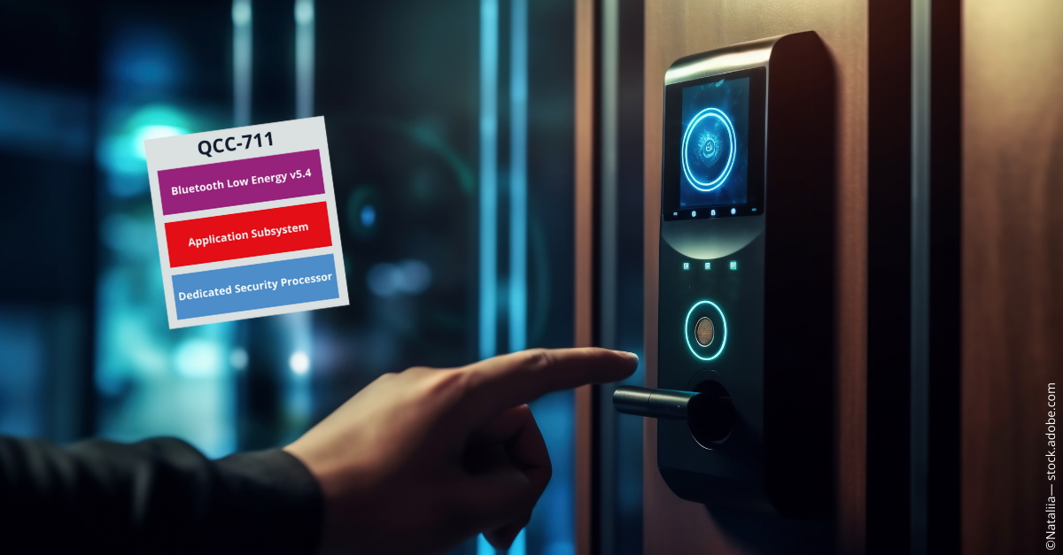 QUALCOMM’s QCC-711: Bluetooth Low Energy v5.4 SoC | CODICO.com
