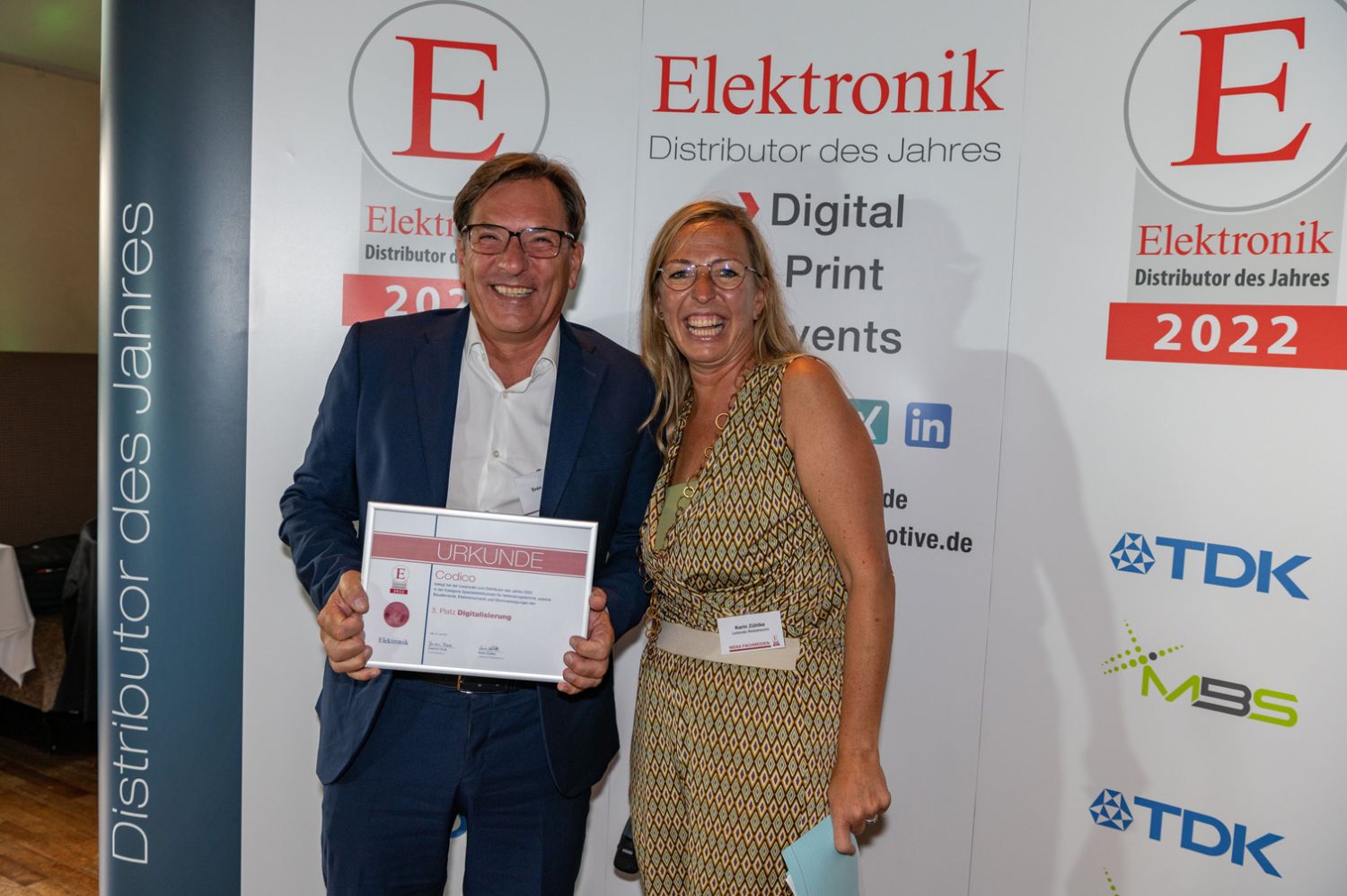 CODICO Won the Complete Set of Medals at the “Distributor of the Year ...