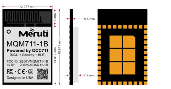 QUALCOMM’s QCC-711: Bluetooth Low Energy v5.4 SoC | CODICO.com