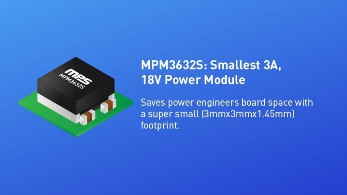 18V/3A Power Modul MPM3632S von MPS | CODICO.com