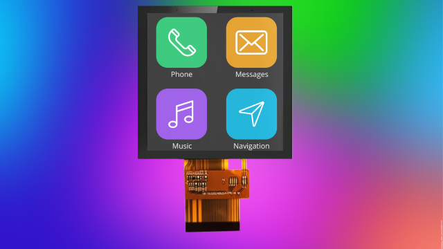 2.4" Square TFT Display From YEEBO | CODICO.com
